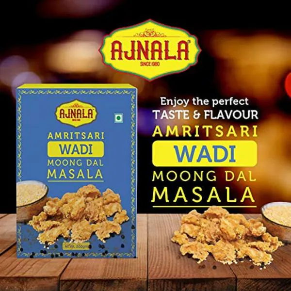 Ajnala Amritsari Moong Dal Masala Wadi, 200 g - JioMart