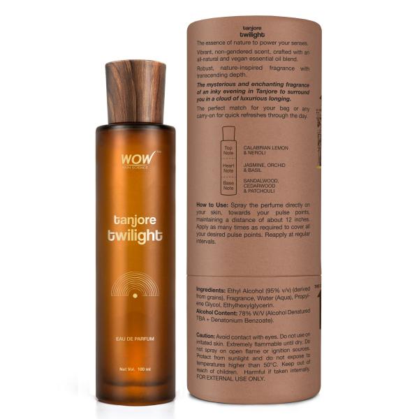 WOW Skin Science Eau De Parfum Tanjore Twilight - Floral And Sultry All ...