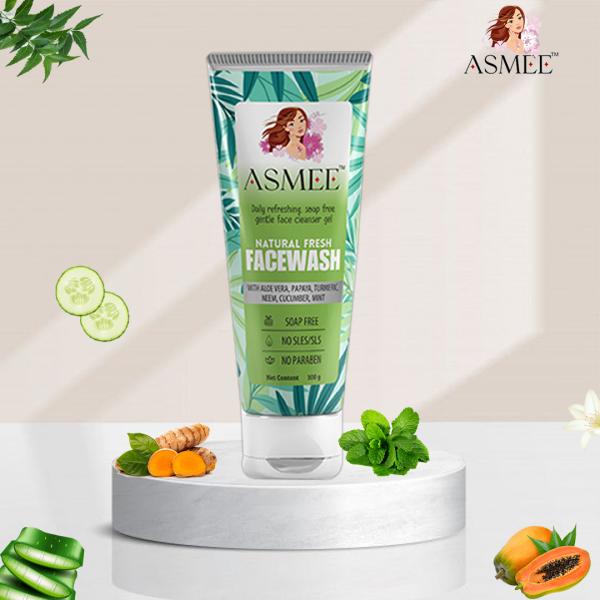 Asmee - Facewash Natural Fresh - JioMart