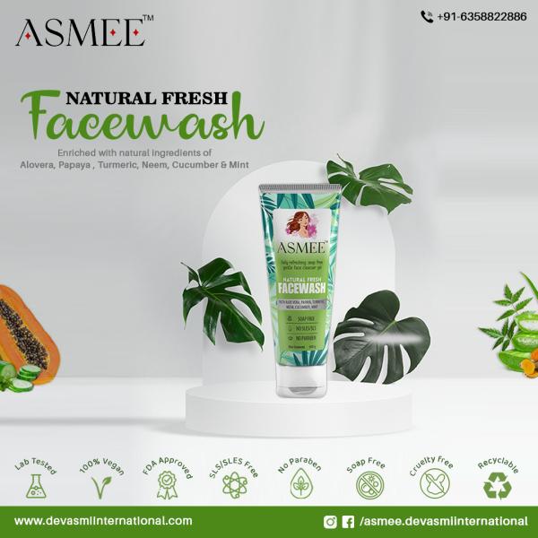 Asmee - Facewash Natural Fresh - JioMart