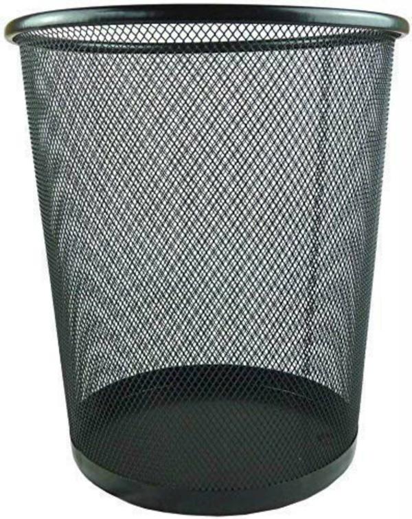 Lakeer Mesh Wire Dustbin Trash Can Wastebasket, Dust Bin Without Lid ...