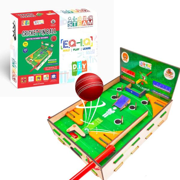 Eqiq Think Labs Cricket Pinball Machine - JioMart