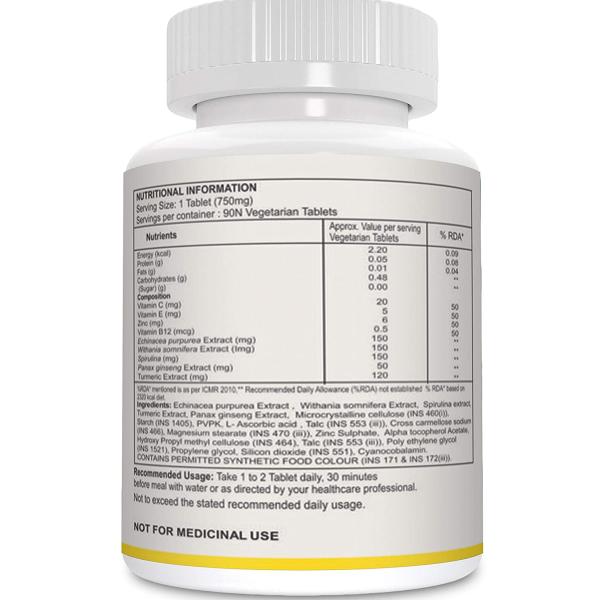 Eternalhealth Immunity Booster Tablets - 90 Capsules - JioMart