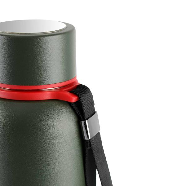 Cello Duro Tuff Steel Series- Kent Double Walled Stainless Steel Water Bottle with Durable DTP ...