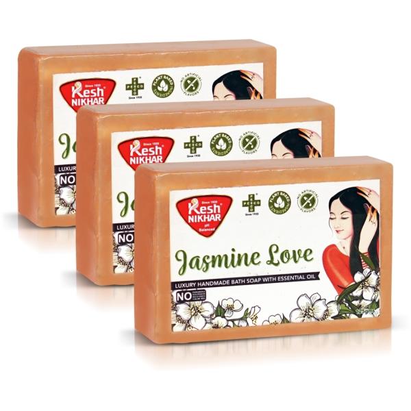 Kesh Nikhar Jasmine Soap | Reduces Suntan & Cooling Effect | Handmade ...