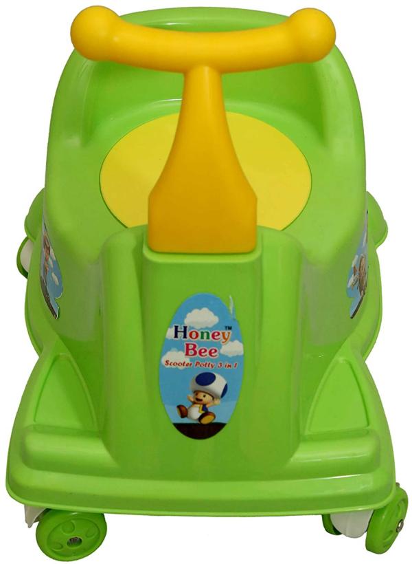 Goyal's Scooter Style Baby Potty Seat Cum Rider with Wheel and ...