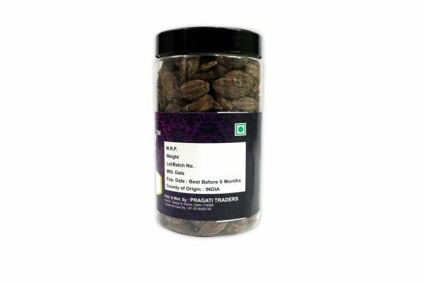 Shri Chand Spices Whole Aromatic Black cardamom, Large Black Cardamom ...