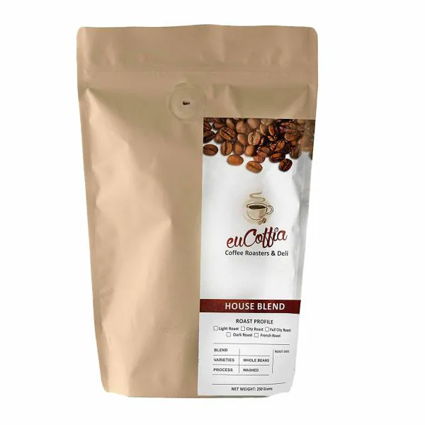 euCoffia 100% Arabica Roasted Coffee Beans French Roast (Dark Roast ...