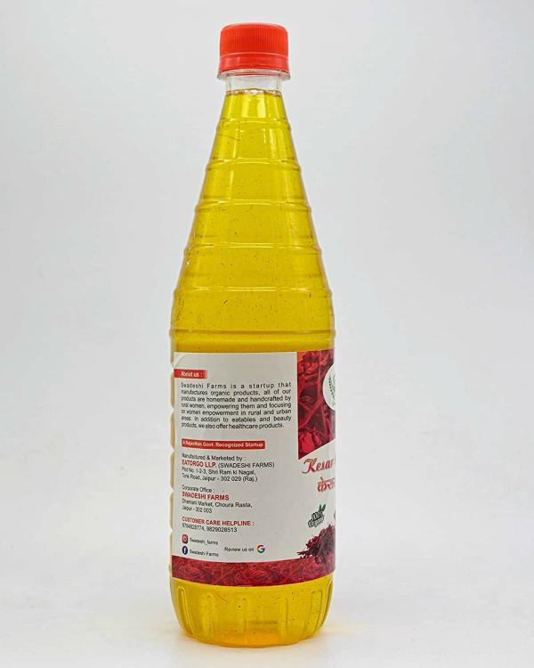 Swadeshi Farms Khus And Kesar Rich Sharbat Syrup Combo 100 Percent ...