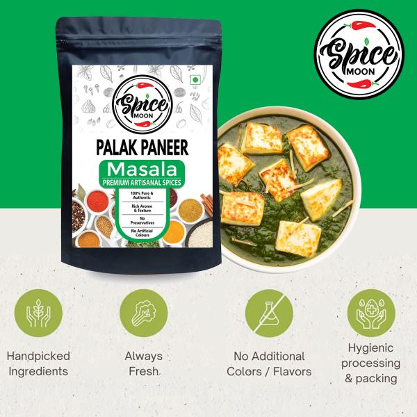 SPICE MOON Palak Paneer| Spice Powder and Masala - 500gm - JioMart