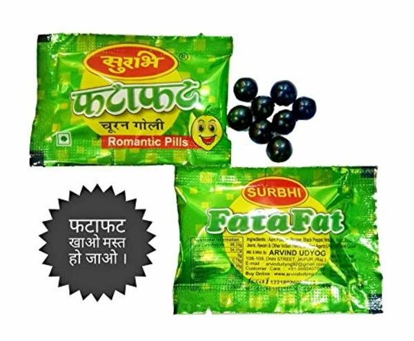 SURBHI Fatafat Goli Mouthfreshener Pocket Pouch (40 Pouch Per Packet ...