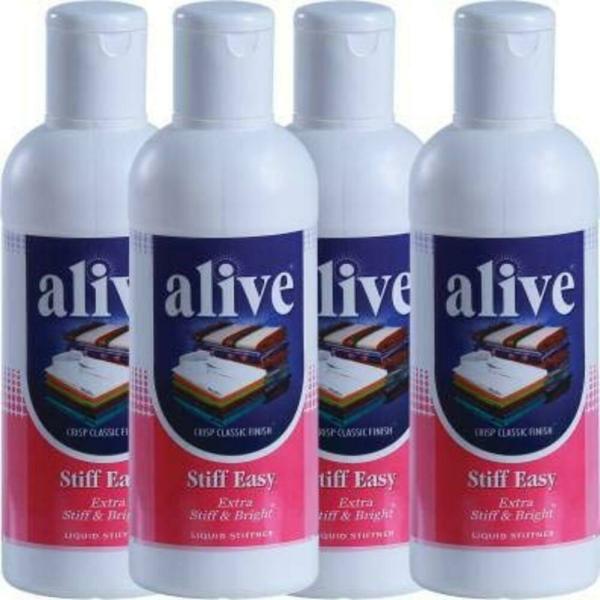 alive liquid stiffener for All types of clothes 800 gm (200 x 4) - JioMart