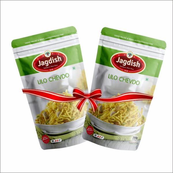 Jagdish Farshan Lilo chevdo -250 Gms pack of 2 - JioMart
