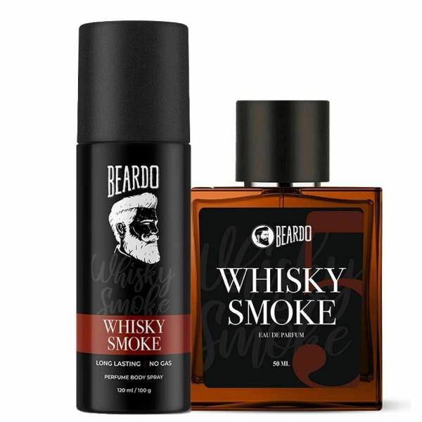 Beardo Whisky Smoke Perfume Combo for Men |EAU DE PARFUM|Body Spray ...