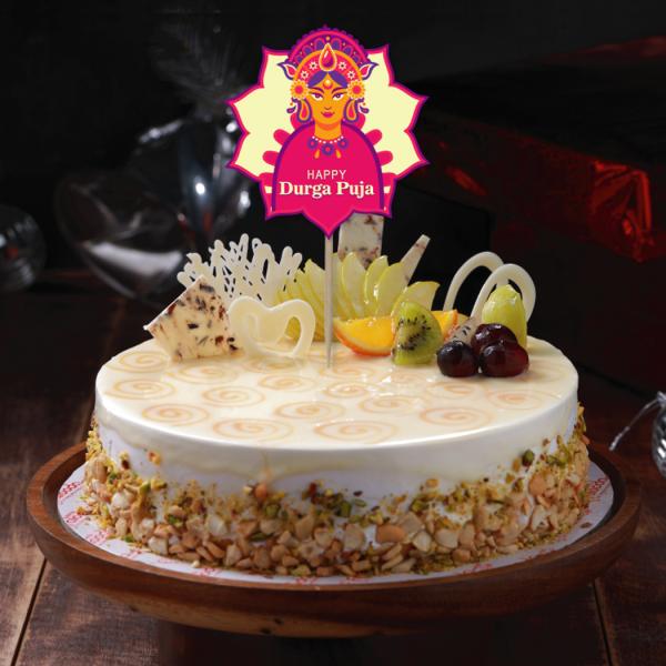 Festiko Happy Durga Puja 11 Pcs Cake Topper & Cup Cake Toppers, Durga ...