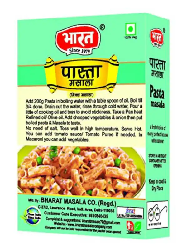 Bharat Spices Masala Powder Combo - Pasta, Macroni And Momo 100 G Each ...