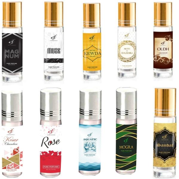 The Rupawat perfumery house Attar Kasturi Kewrha Sandal Aquatic Musk ...