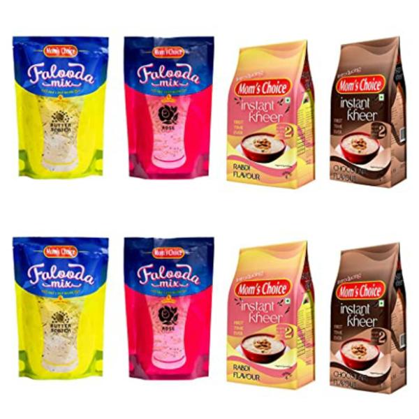 Mom's Choice Mix Falooda Rose Butter Scotch And Instant Rabadi ...