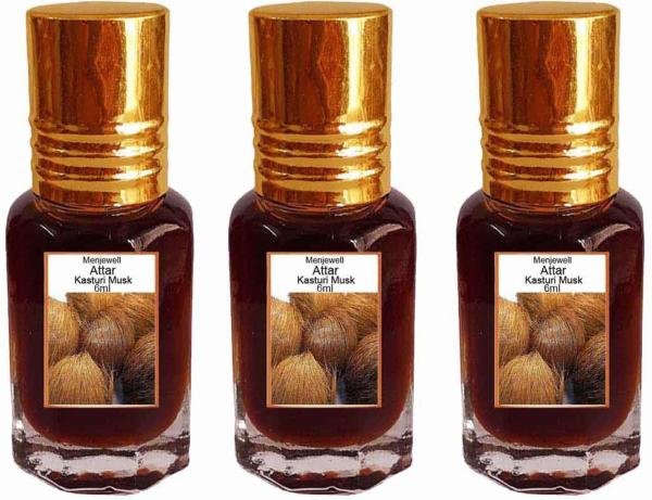 Menjewell fragrances Kasturi Musk 18ml (Itra/Attar/Sandalwood Perfume ...