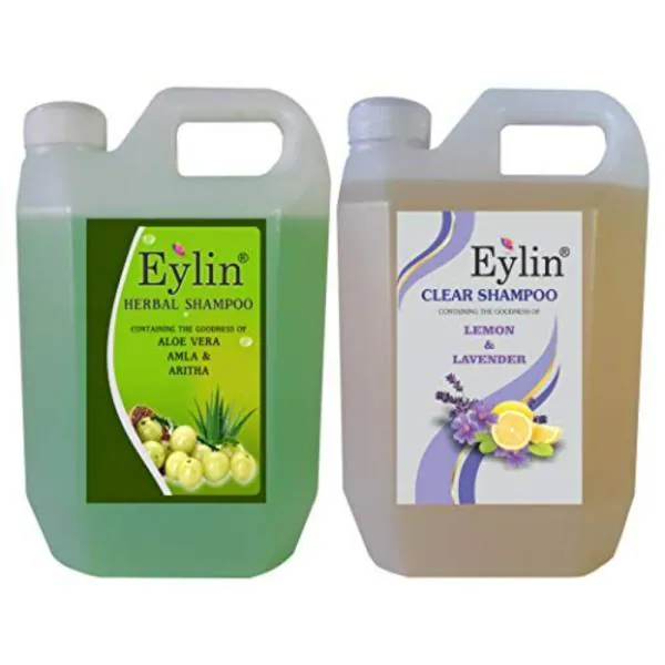 Eylin Soft Care Shampoo Combo pack Amla/Aritha/Aloevera& Lemon/Lavender ...
