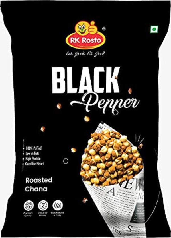 RK ROSTO - Black Pepper Roasted Chana / Gram (200 gm) - JioMart