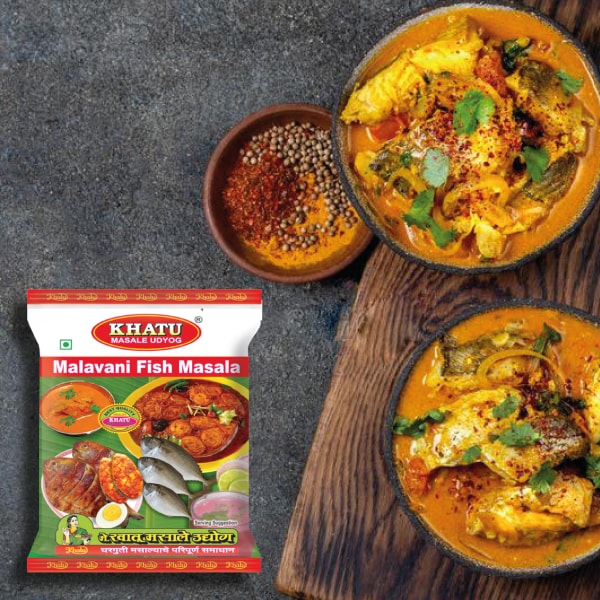 Khatu Masale Udyog Malvani Fish Masala 200g (Pack Of 2) - JioMart