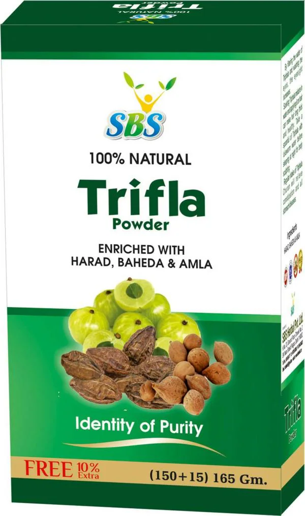 SBS Herbal Trifla Hair Powder - Prevent Hair Fall Naturally, Pure ...