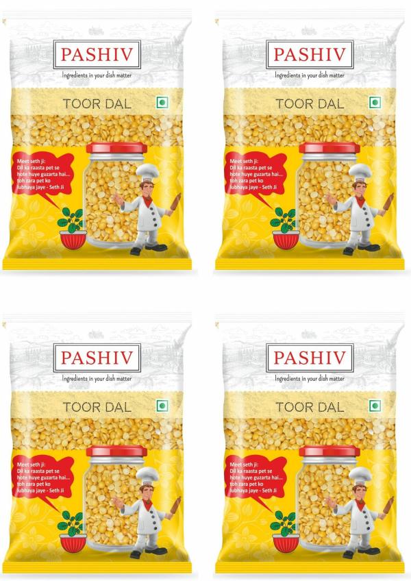 PASHIV (UNPOLISHED) TOOR DAL / ARHAR DAL | PACK OF 4 (500GMS*4) - 2KGS ...