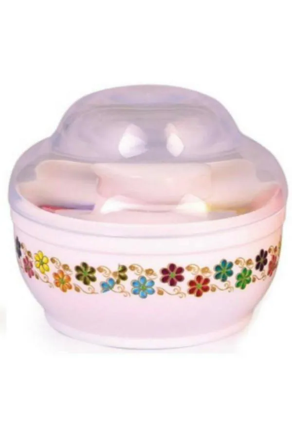 Naughty Kidz Pink Baby Face and Body Powder Puff with Box Holder ...