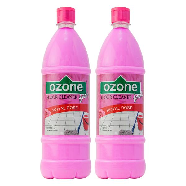Ozone Fresh Floor Cleaner - Fresh Rose Fragrance - Pack of 2 - JioMart