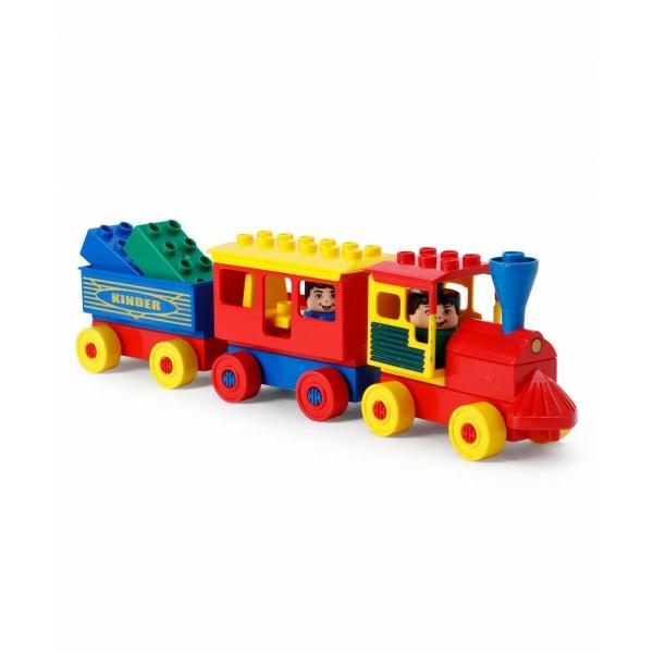 PEACOCK Kinder Blocks Junior Train Set, Multicolor (Set of 20 Pieces ...
