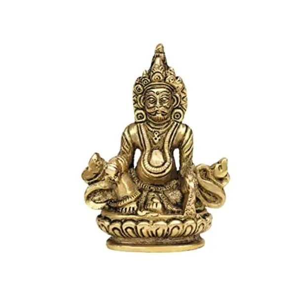 Rudra Centre Brass Idol of Kuber - JioMart