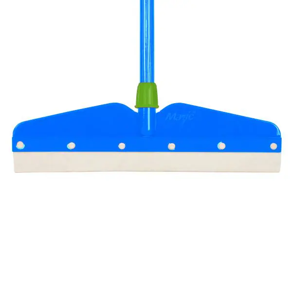 Mazic Floor Cleaning Jumbo Wiper Long Handle with Wide Foam for ...