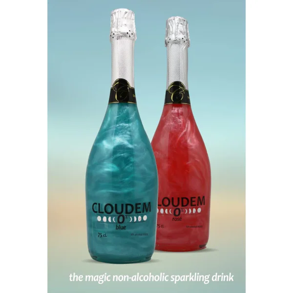 Cloudem Rose 0.0 Non Alcoholic Sparkling Magical Drink, 750ml - JioMart