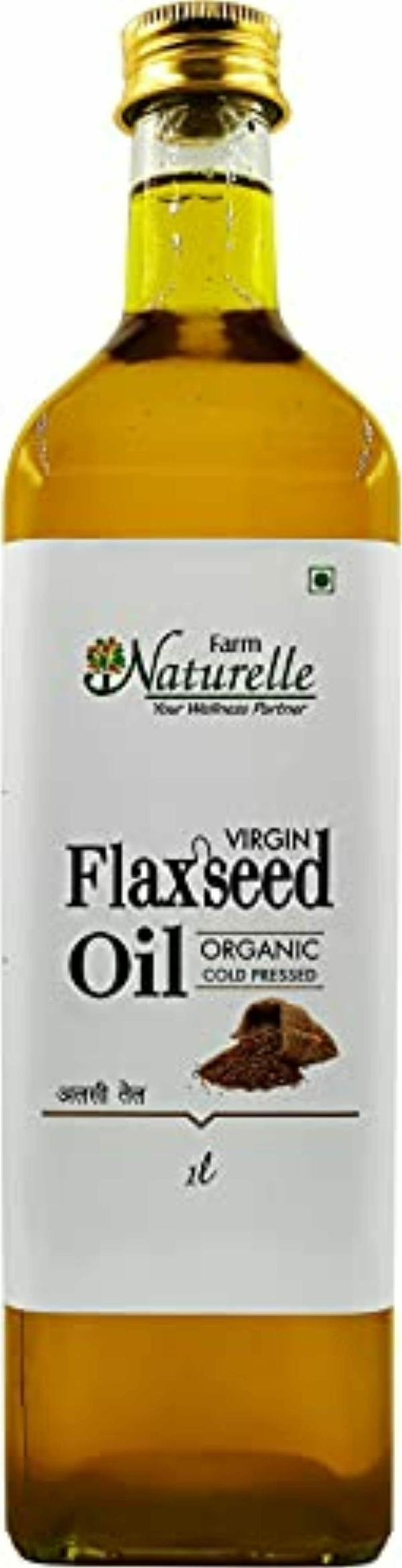Farm Naturelle (Farm Natural Produce)100 Percent Pure Organic Flax Seed ...