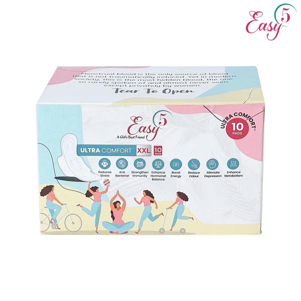 Easy 5 Natural Sanitary Pad for Women | Ultra Thin Sanitary Pads I Rash ...