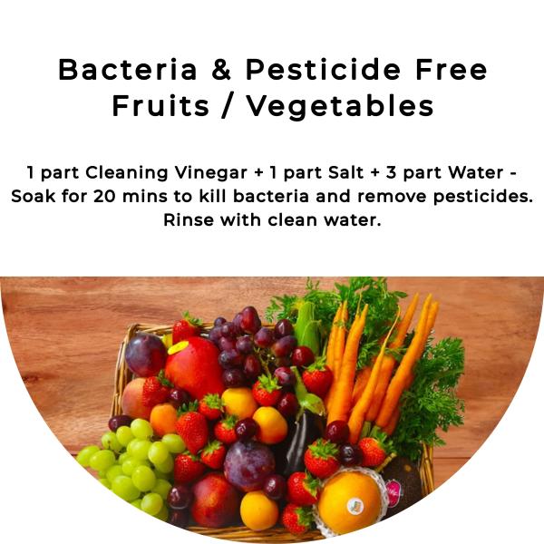 TIDY FOX Cleaning Vinegar Concentrate / Synthetic / White / 1Ltr ...