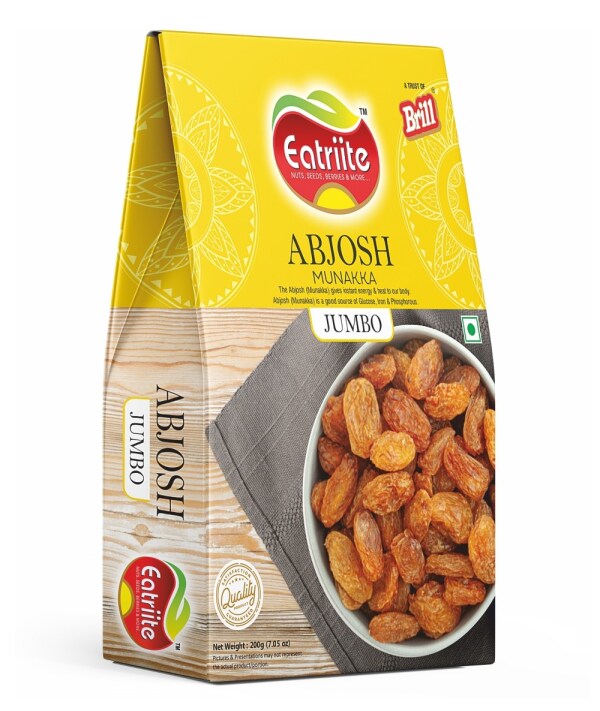 Eatriite Jumbo Abjosh Munakka Raisins 200 g - JioMart