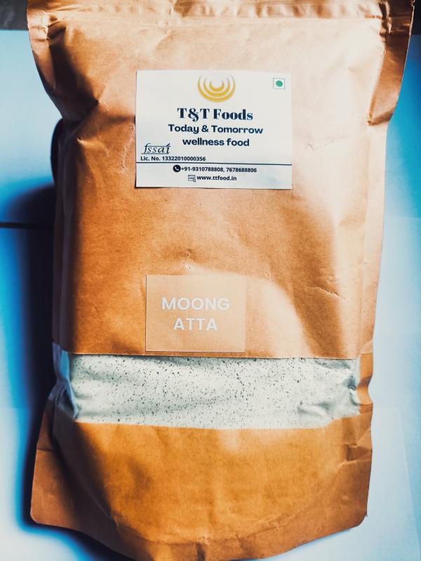 T&T FOODS ORGANIC MOONG DAL ATTA (500gm) - JioMart