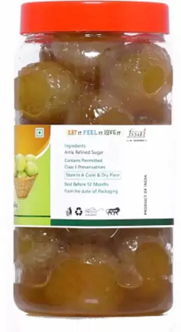 Natural Hub Homemade Amla Murabba with Elaichi ( Good Packing) Amla ...