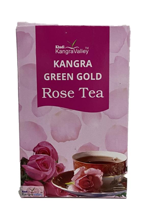 Khadi Kangra Valley Kangra Green Gold Rose Tea - JioMart
