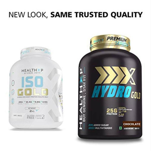 Health XP Whey Protein Isolate Hydro Gold Powder - 2000 g - JioMart