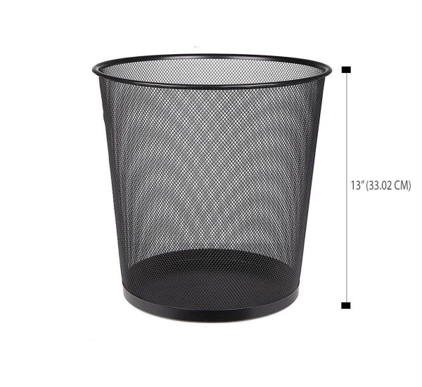 Lakeer Recycling Open Top Mesh Dustbin Trash Can Wastebasket, Dust Bin ...