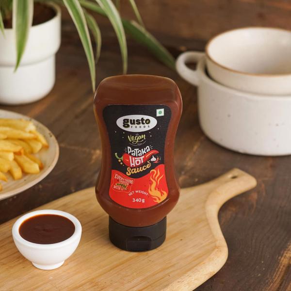 Gusto Foods Spicy Hot Chili Sauce, 340 G - JioMart