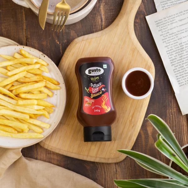 Gusto Foods Spicy Hot Chili Sauce, 340 G - JioMart