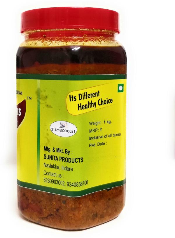 NANI'S PICKLES Home Made Mango Oil Pickle Sour No Preservative 1 kg ...