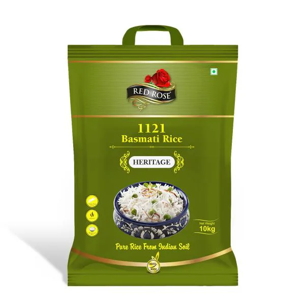 RED ROSE HERITAGE BASMATI RICE, 10 KG - JioMart