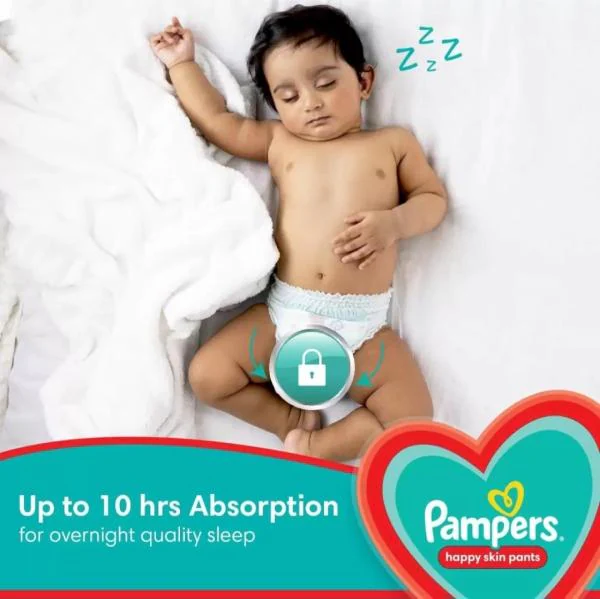 Pampers Happy Skin Pants Value Pack - L (26 Pieces) - JioMart
