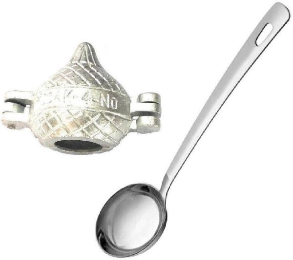 Urban Buy Multicolor Aluminium Modak And Pure Chamcha Kitchen Tool Set ...