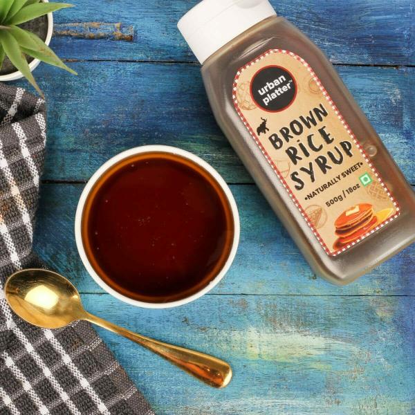 Urban Platter Organic Brown Rice Syrup, 500g - JioMart